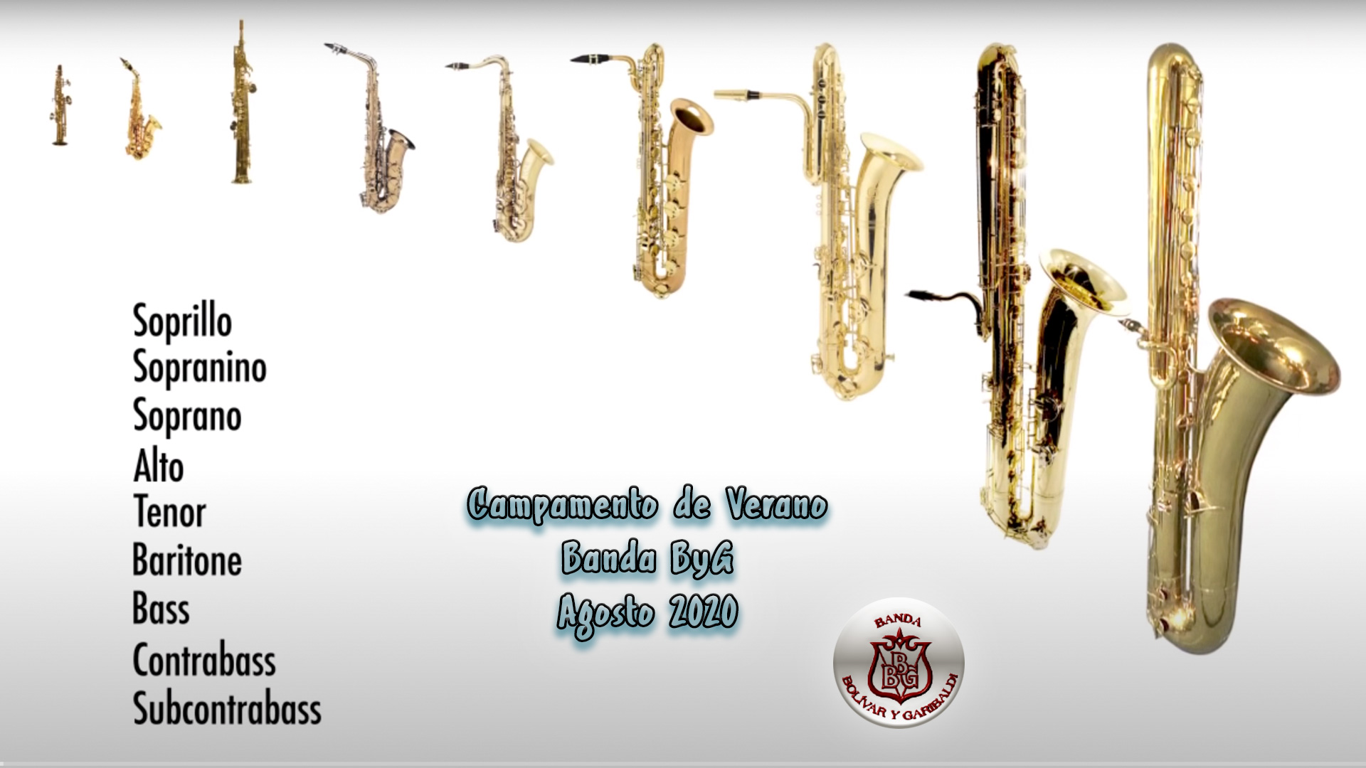 El Saxofón – A.C. Banda ByG